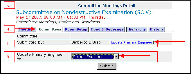 Staff Meeting Reassignment