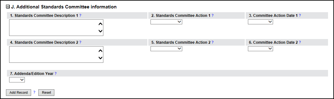Appendix: Examples of Records